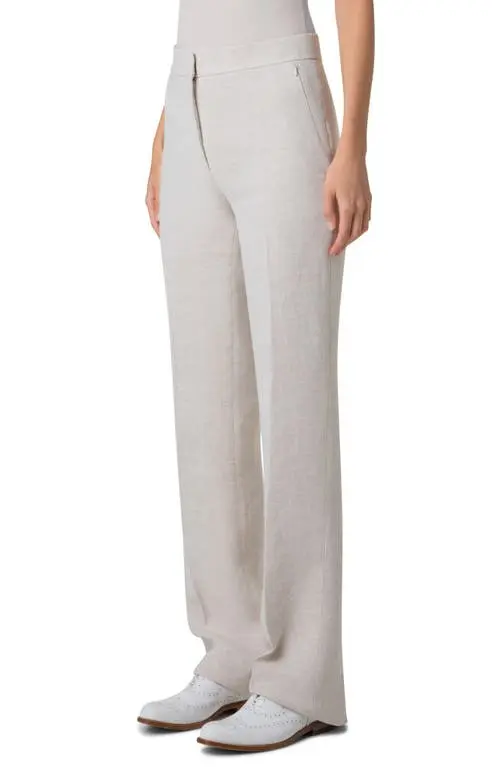 Akris Carl Twisted Linen-blend Pants