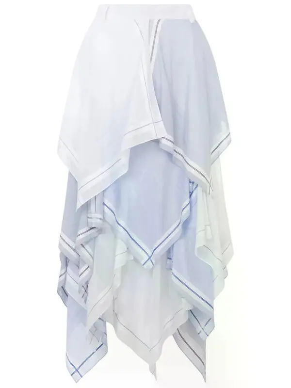 Moschino Asymmetric Maxi Skirt