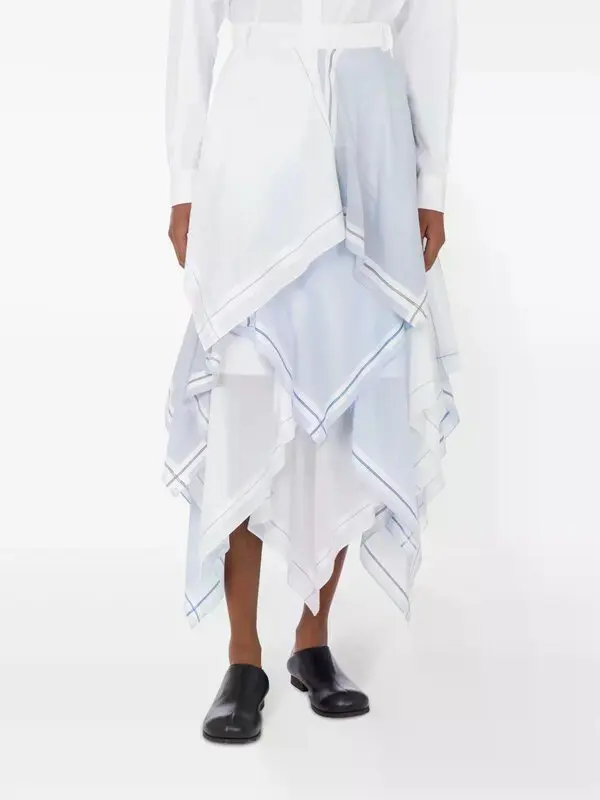 Moschino Asymmetric Maxi Skirt