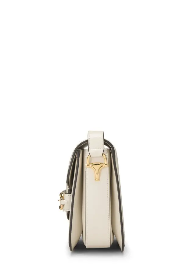 Gucci Original Gg Supreme 1955 Horsebit Shoulder Bag - Beige