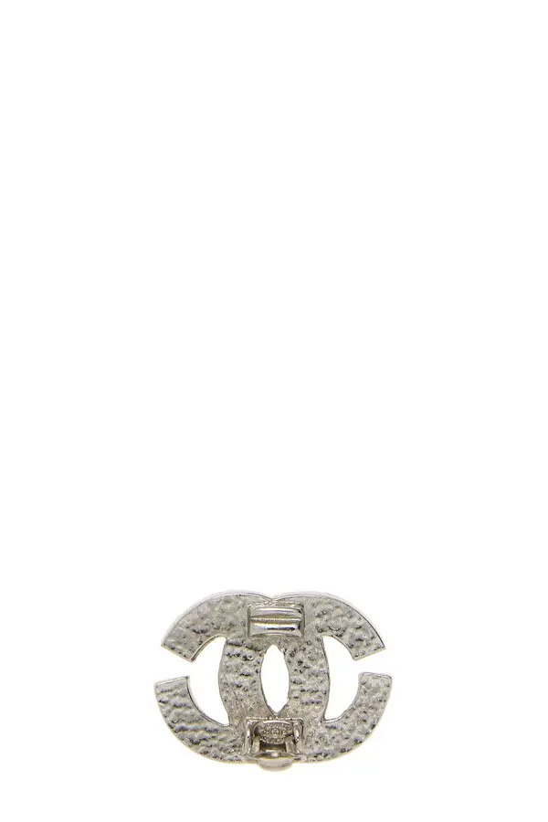 Chanel Crystal 'cc' Earrings