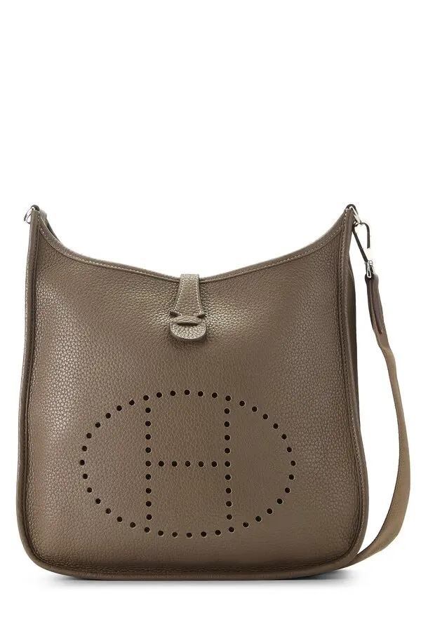 Hermès Etoupe Clemence Evelyne Iii - Grey