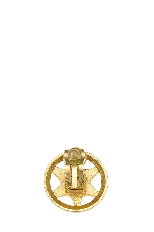 Chanel Cc Star Clip-on Earrings
