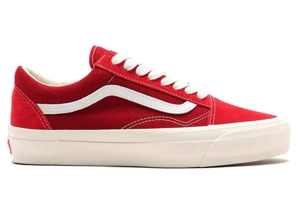 VANS Old Skool Lx Lace-up Sneakers - Red