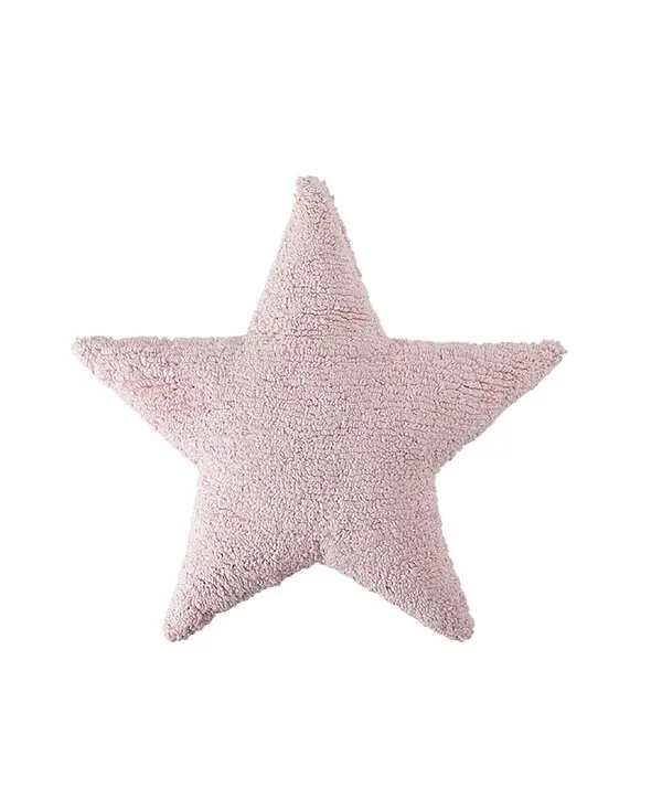 LORENA CANALS Star Cushion - Light Pink