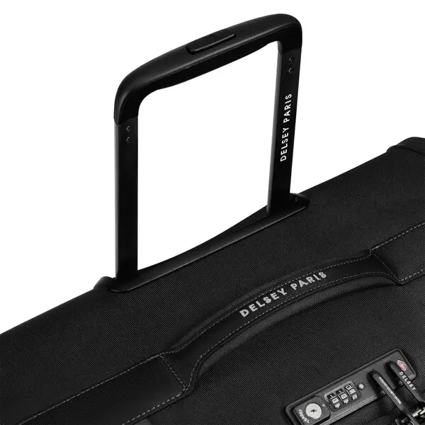 DELSEY PARIS Brochant 3 24-inch Expandable Spinner Suitcase - Deep Black