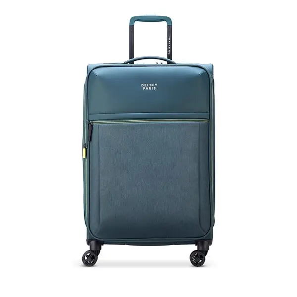 DELSEY PARIS Brochant 3 24-inch Expandable Spinner Suitcase - Green