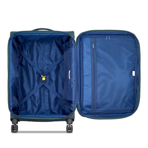 DELSEY PARIS Brochant 3 24-inch Expandable Spinner Suitcase - Green