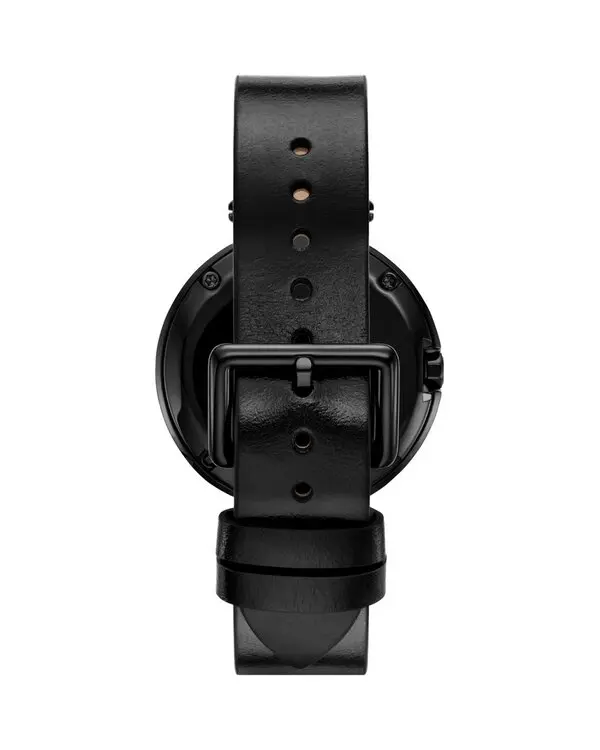 Tory Burch Pierced Two Hand Watch - Black/black