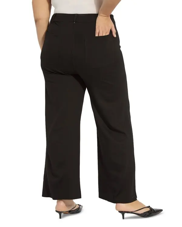 Lyssé Erin Ponte Wide Leg Trousers