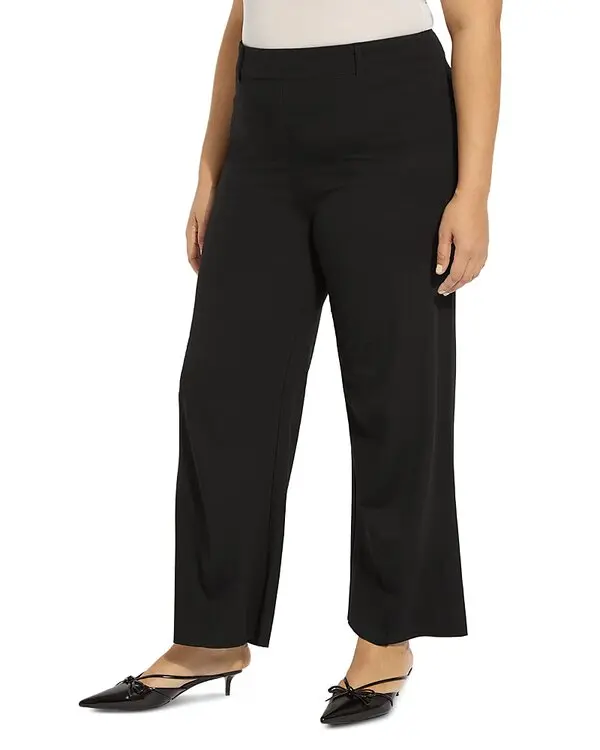 Lyssé Erin Ponte Wide Leg Trousers