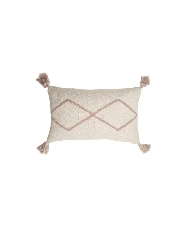 LORENA CANALS Little Oasis Cushion - Natural/pale Pink