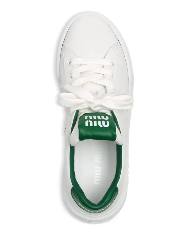 Miu Miu Low Top Sneakers