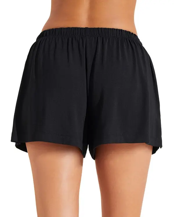 Eberjey Gisele Everyday Relaxed Shorts - Black