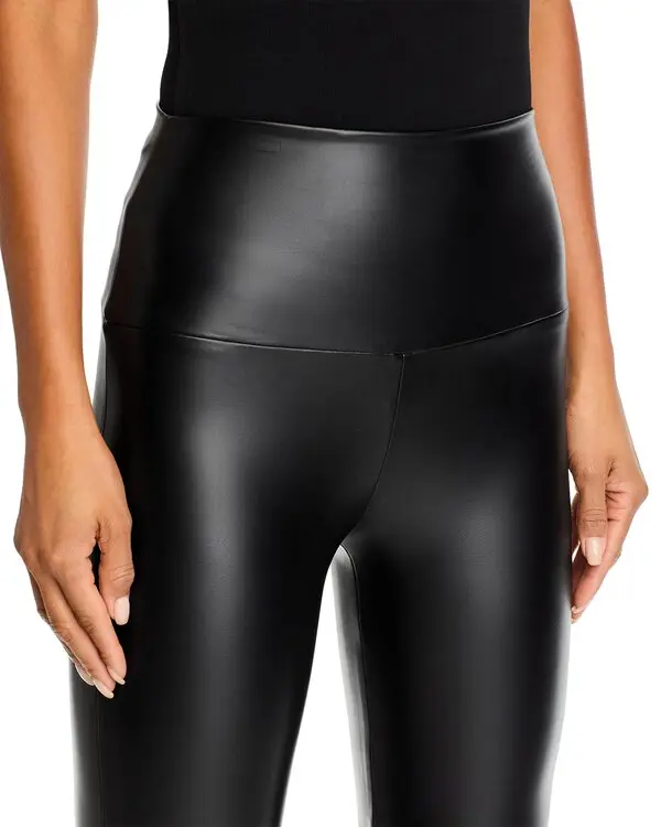 Norma Kamali Faux Leather Long Leggings