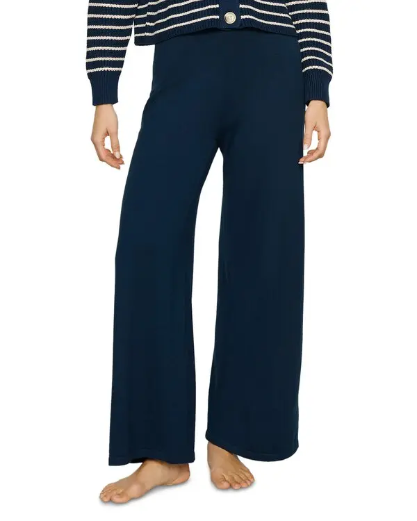 Eberjey Fine Gauge Sweater Pants - Navy