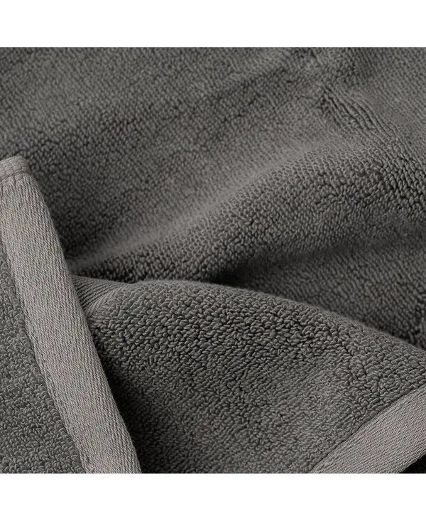 Cozy Earth Luxe Washcloths, Set Of 4 - Charcoal