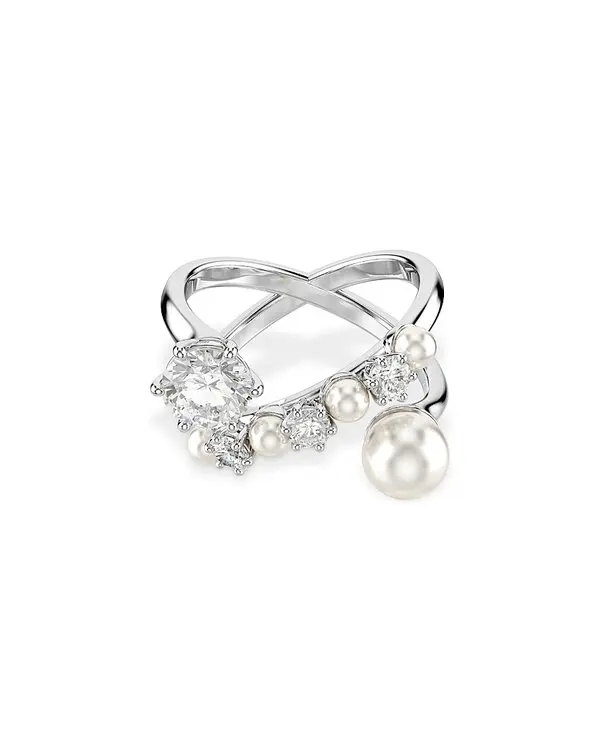SWAROVSKI Matrix Cocktail Ring - White