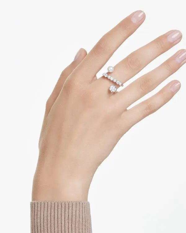 SWAROVSKI Matrix Cocktail Ring - White