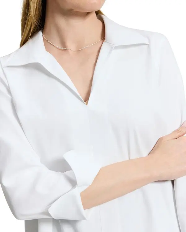 Foxcroft Agnes Stretch Shirt - White