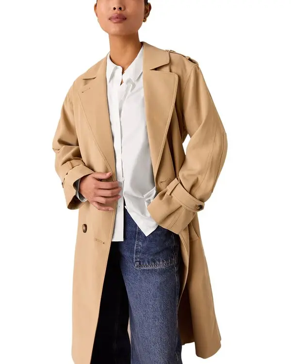 Whistles Petites Riley Trench Coat