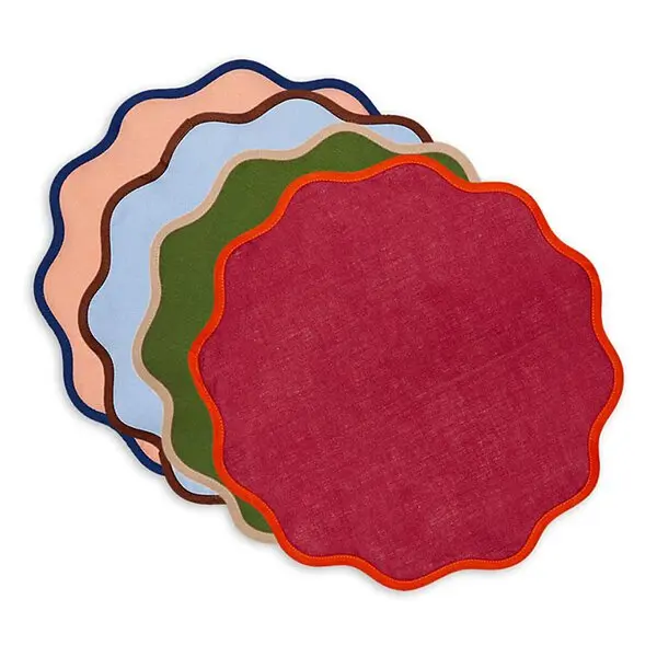 La DoubleJ Cloud Linen Placemats, Set Of 4