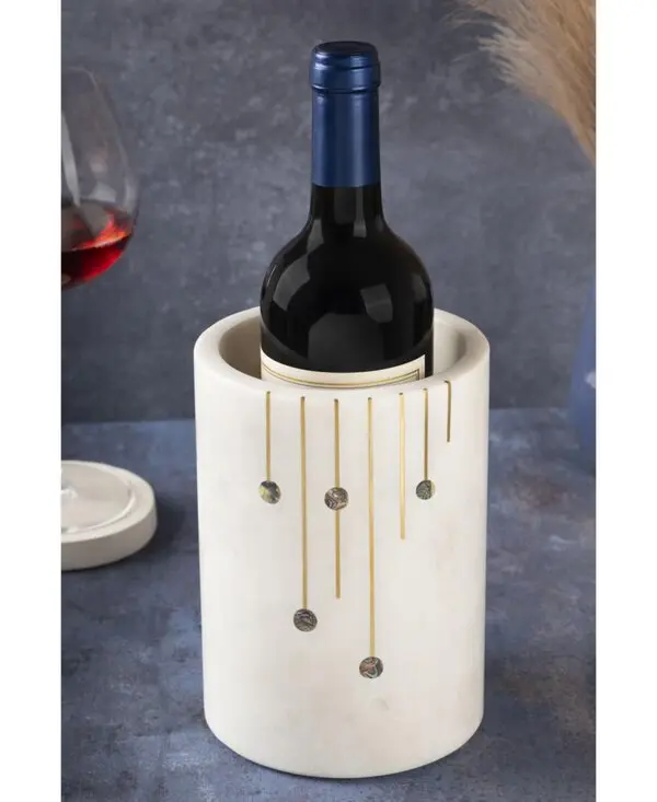 GAURI KOHLI Gulnar Marble Wine Cooler
