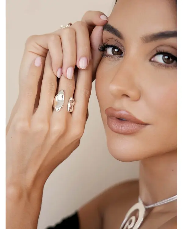 Ettika Plated Ring - Silver