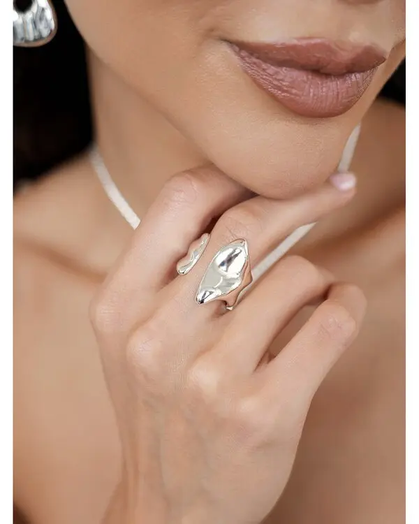Ettika Plated Ring - Silver