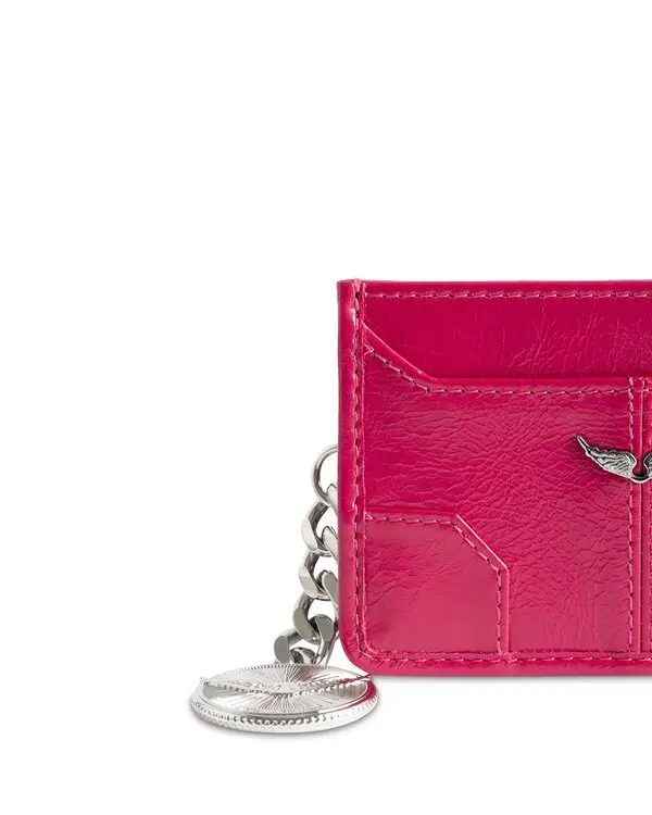 Zadig&Voltaire Sunny Pass Leather Card Holder - Podium
