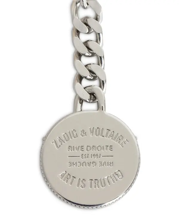Zadig&Voltaire Sunny Leather Card Case - Noir