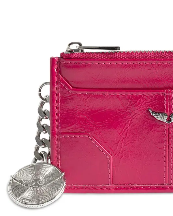 Zadig&Voltaire Sunny Leather Card Case - Podium