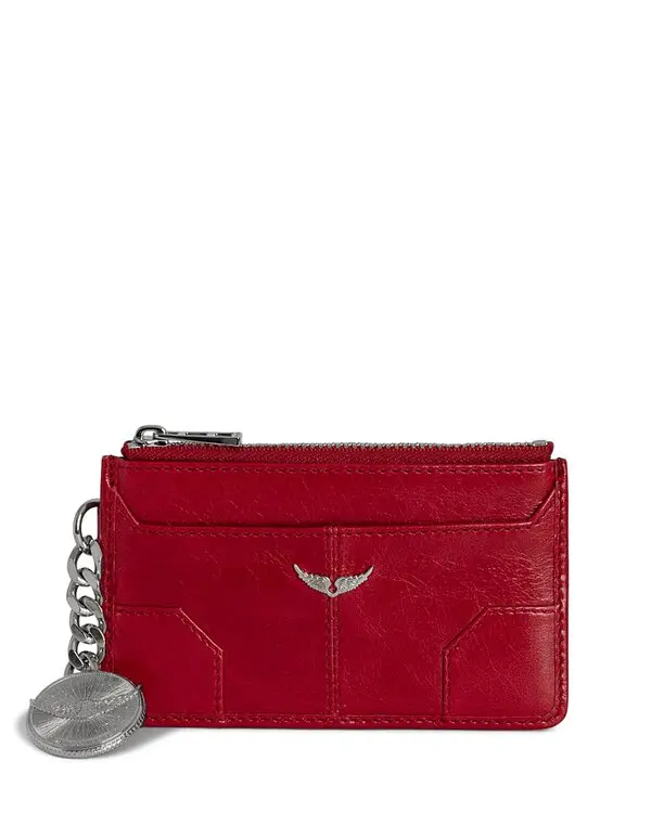 Zadig&Voltaire Sunny Leather Card Case - Power