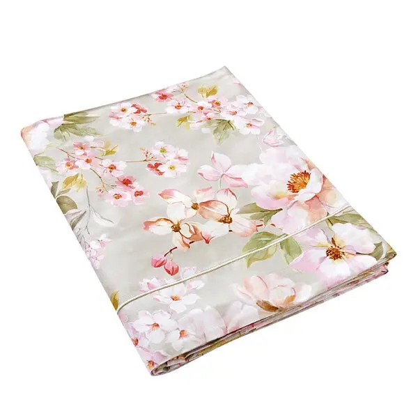 ANNE DE SOLENE Voyageuse Flat Sheet, Queen - Rose