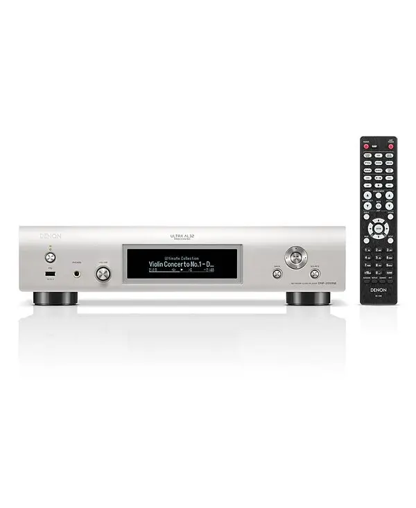 DENON Dnp-2000ne Network Player With Ultra Al32 Processing And Heos Built-in - Silver