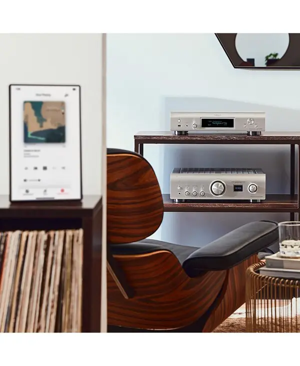 DENON Dnp-2000ne Network Player With Ultra Al32 Processing And Heos Built-in - Silver