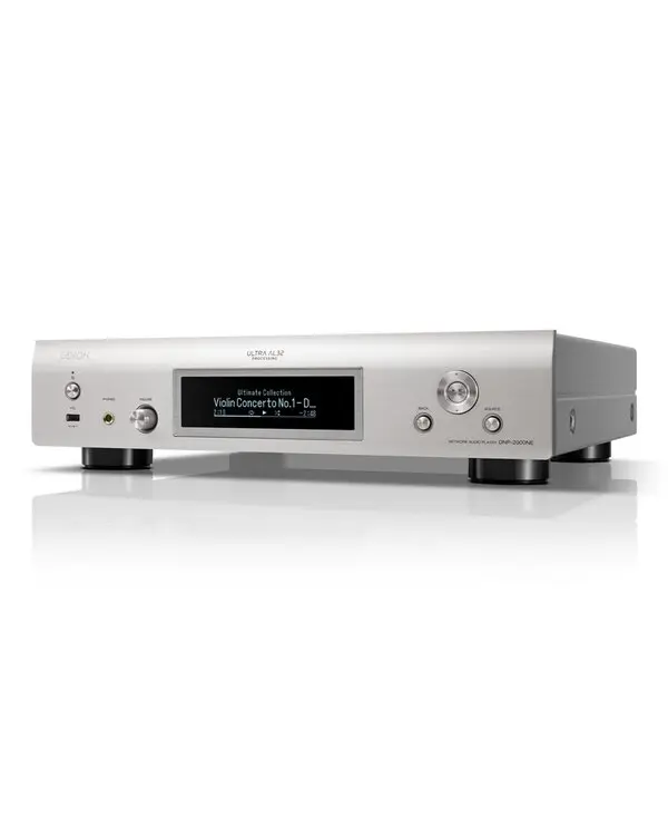 DENON Dnp-2000ne Network Player With Ultra Al32 Processing And Heos Built-in - Silver