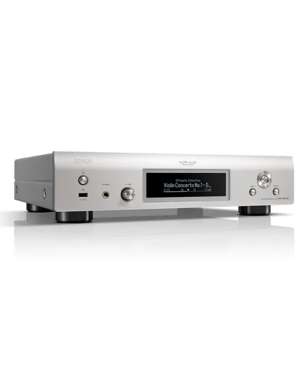 DENON Dnp-2000ne Network Player With Ultra Al32 Processing And Heos Built-in - Silver