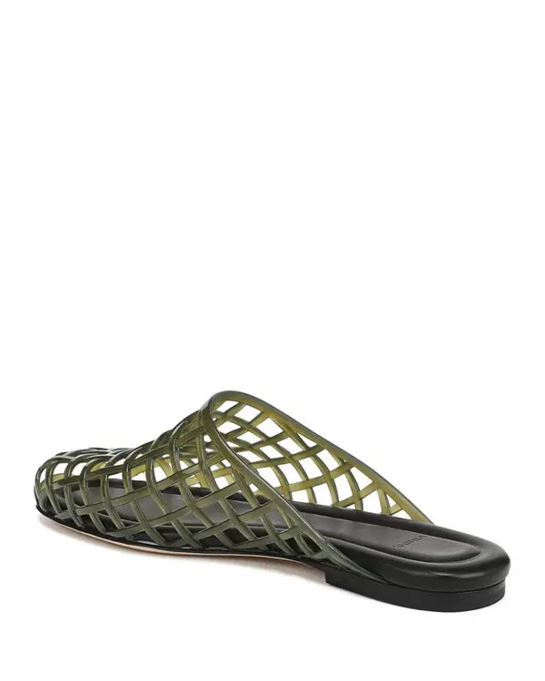 Vince Barcelona Jelly Sandals - Chive
