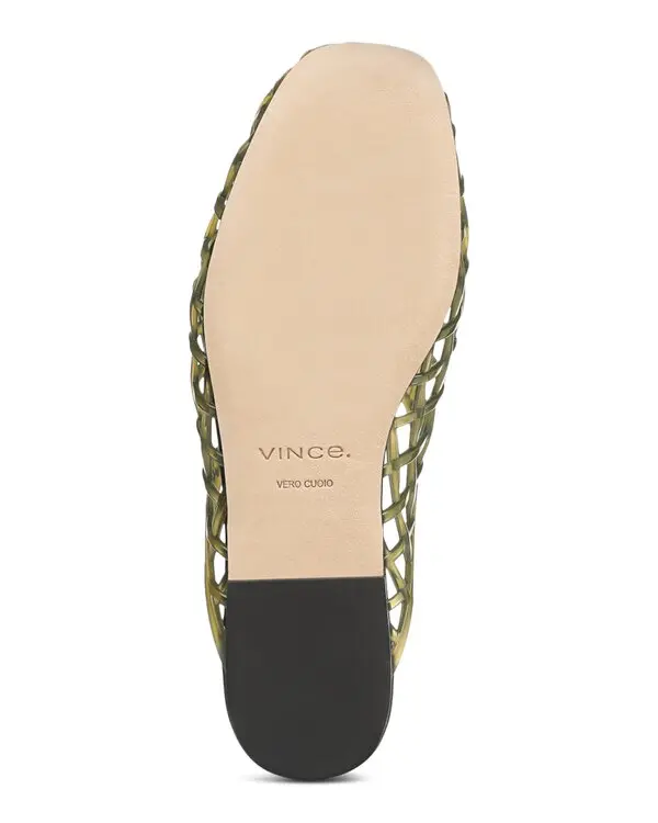 Vince Barcelona Jelly Sandals - Chive