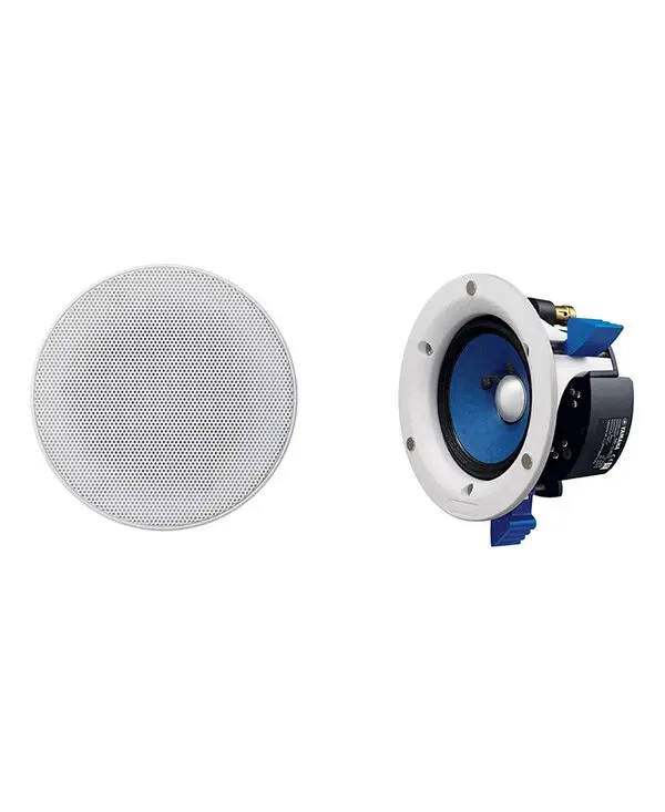 YAMAHA Ns-ic400 90 Watt 4 Inch 2 Way In Ceiling Speakers Pair - White