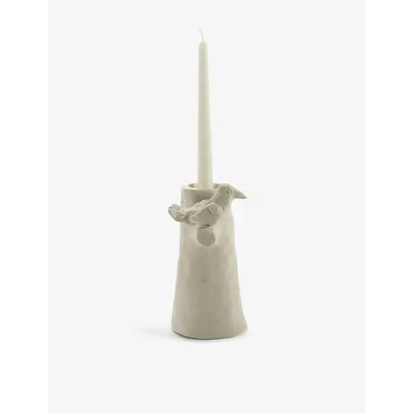 SERAX Cosas Lindas Stoneware Candle Holder 23.5cm - Beige