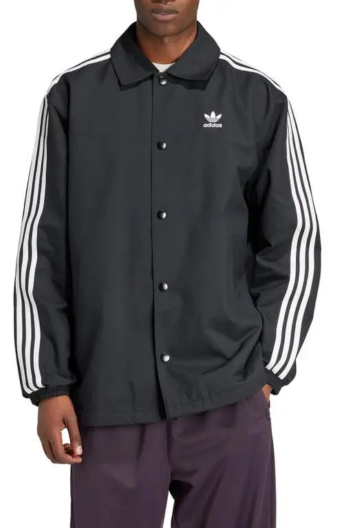 Adidas Adicolor 3-stripes Recycled Polyester Coach's Jacket