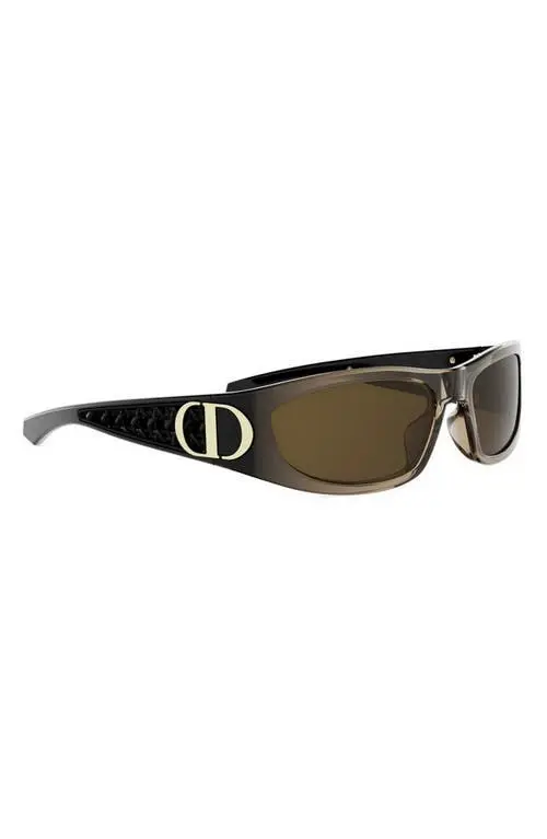 Dior Very S3i 61mm Square Sunglasses - Dark Brown/other/brown