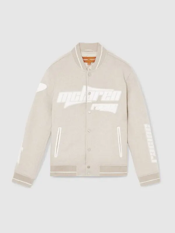 REISS X Mclaren F1 Team Track Bomber Jacket