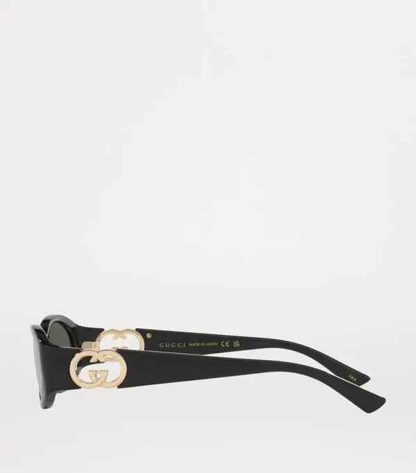 Gucci Metal Gg1660s Sunglasses - Black
