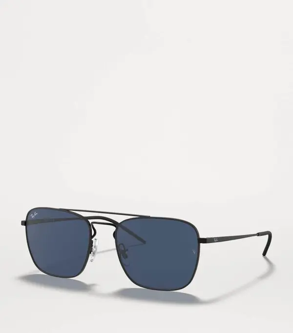 Ray-ban Metal Square Sunglasses - Black