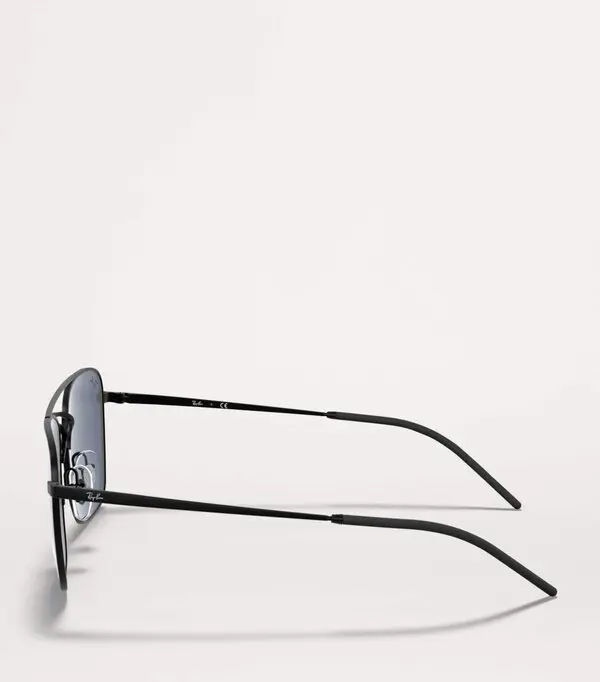 Ray-ban Metal Square Sunglasses - Black