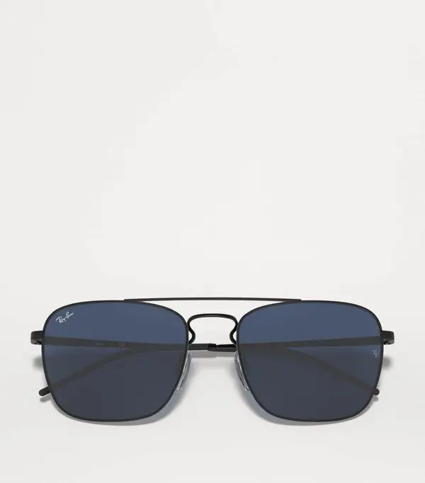 Ray-ban Metal Square Sunglasses - Black