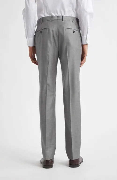 Zegna Mélange Wool Trousers